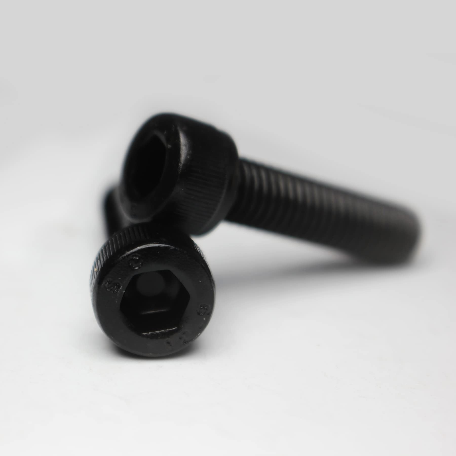 GUTEBANG M5x25mm Socket Head Cap Screws Bolts Metric Machine 12.9 Grade Alloy Steel Hex Socket Screw, Black Oxide Finish, Fully Threaded, 50PCS
