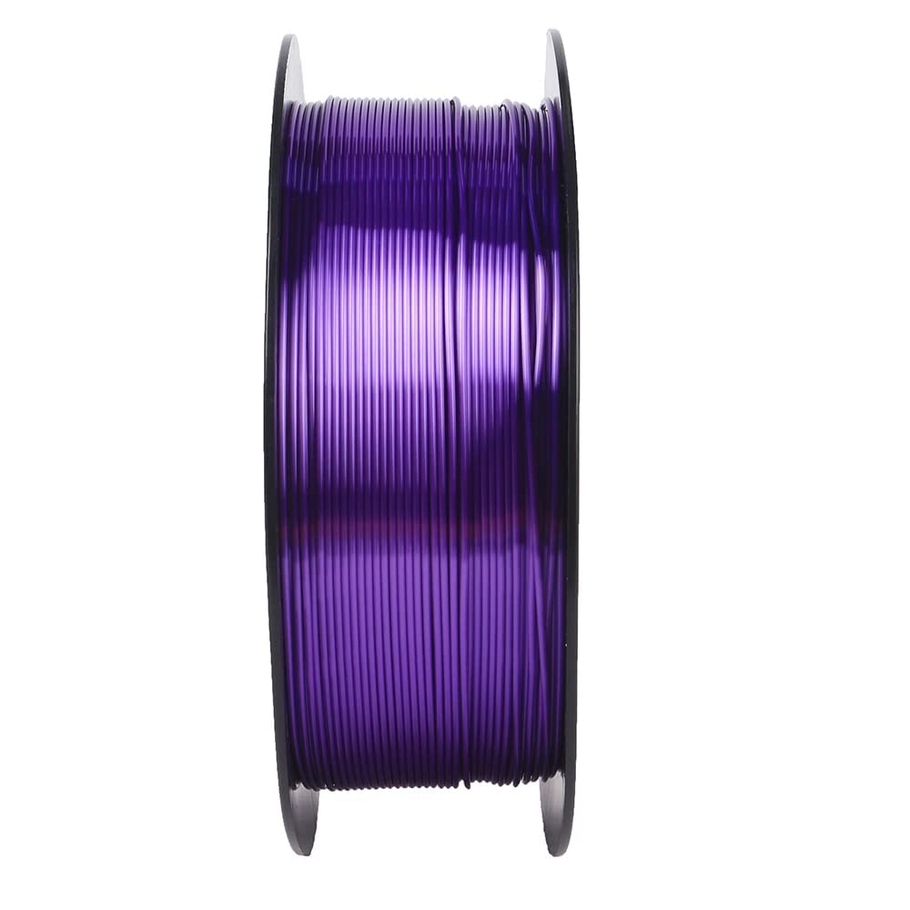 Casnorton CCTREE Silk Filament PLA 1.75MM Clog-Free Shiny 3D Printer Filament for Creality Ender 3 V2 ANYCUBIC Kobra Voxelab Aquila 1kg Spool(2.2lbs)Accuracy +/- 0.03mm