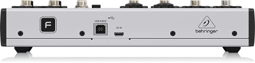 Behringer FLOW 8 8-Input Digital Mixer with Bluetooth Audio and App Control, 60 mm Channel Faders, 2 FX Processors and USB/Audio Interface