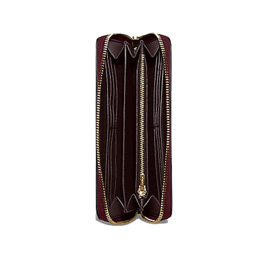 COACH Long Zip Around Wallet Style No. C4451 Dark Magenta
