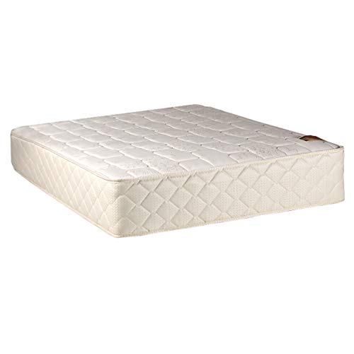 Dream Solutions USA Grandeur Deluxe Medium Firm Two-Sided Mattress Only with Mattress Cover Protector Included - Fully Assembled, Sleep Support, Long Lasting Comfort (Full XL 54"x80"x12")