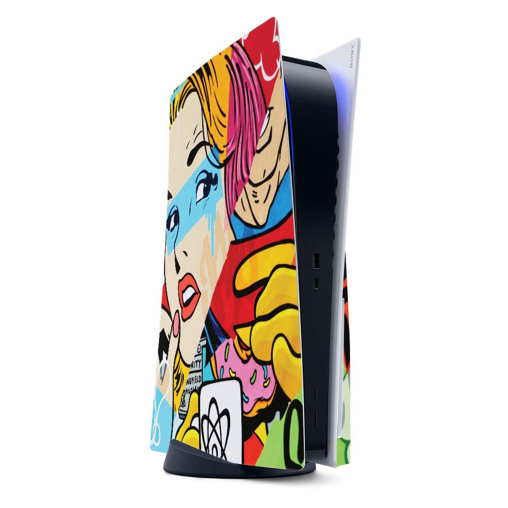 MightySkins Gaming Skin for PS5 / Playstation 5 - I Cant See | Protective Viny wrap | Easy to Apply and Change Style | Made in The USA