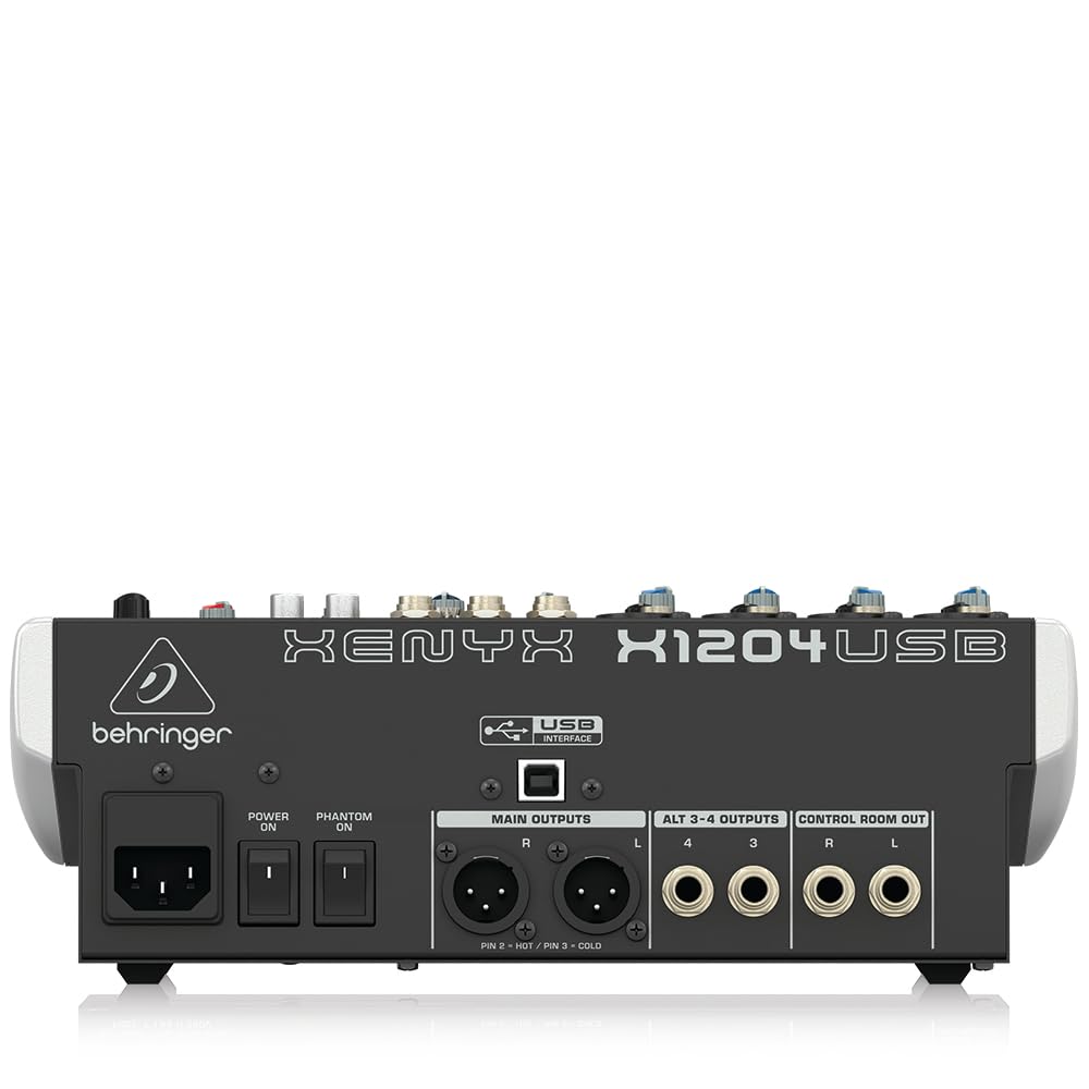 Behringer Xenyx X1204USB Mixer with USB and Effects