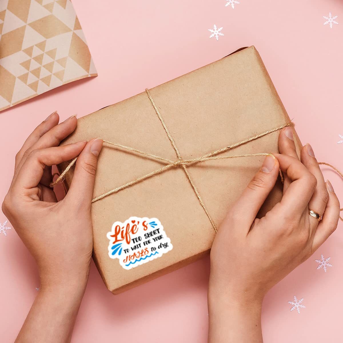 Cute Small Business Stickers,Thank You Stickers, Packaging Stickers, Mail Envelopes Shipping Stickers for Small (Thank You Coffee)
