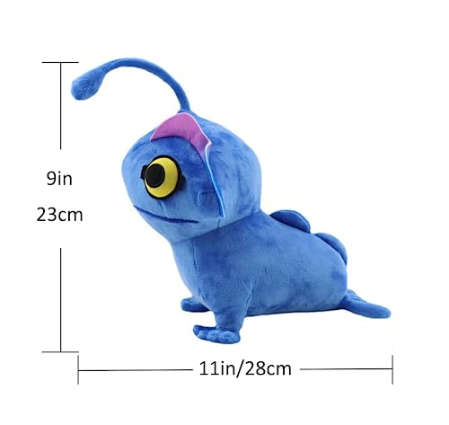 Ichika Nakano The Sea Beast Plush Toy 9in/23cm Soft Blue Monster Plush Cute Blue Lantern Fish Perfect for Kids and Home Decor