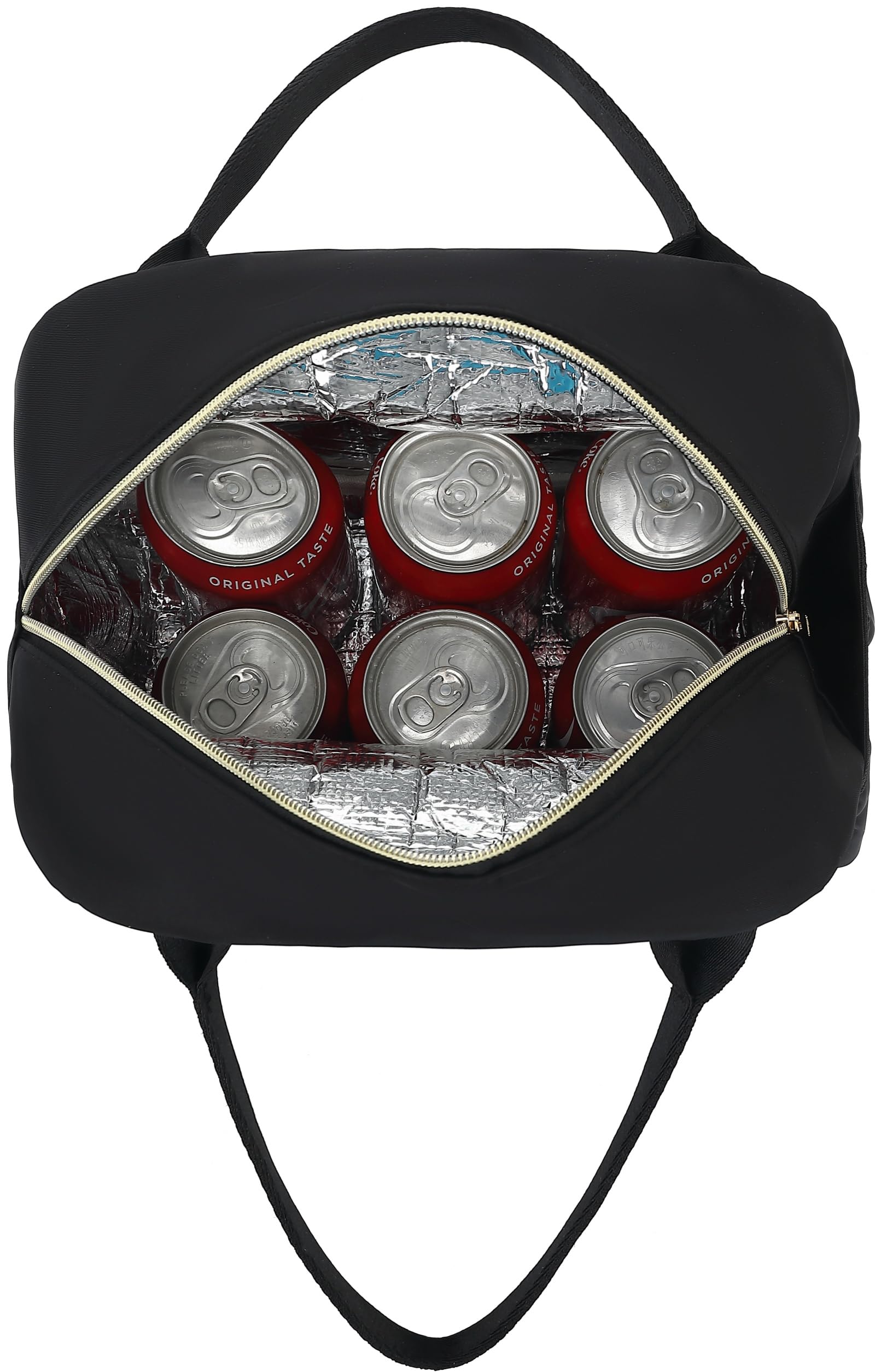CAMTOP Lunch Box for Women Insulated Lunch Bag Lunchbox Cooler Thermal Leakproof Quilted Reusable Lunch Tote Bag for Work School Travel Picnic