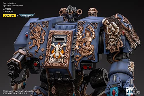 BLOOMAGE JOYTOY (BEIJING) TECH Warhammer 40K: Space Wolves Bjorn The Fell-Handed 1:18 Scale Action Figure