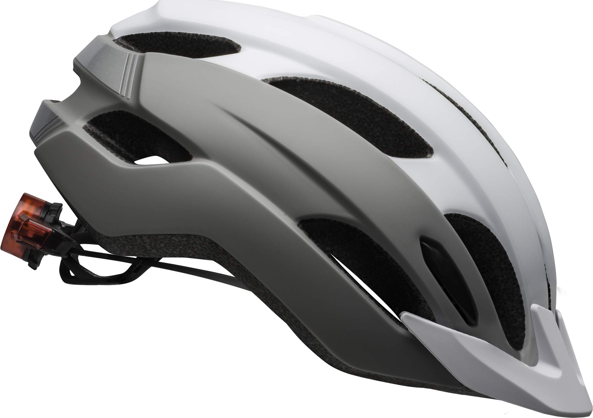 BELL Trace MIPS LED Adult Recreational Bike Helmet - Matte White/Silver (2020), Universal Adult (53-60 cm)