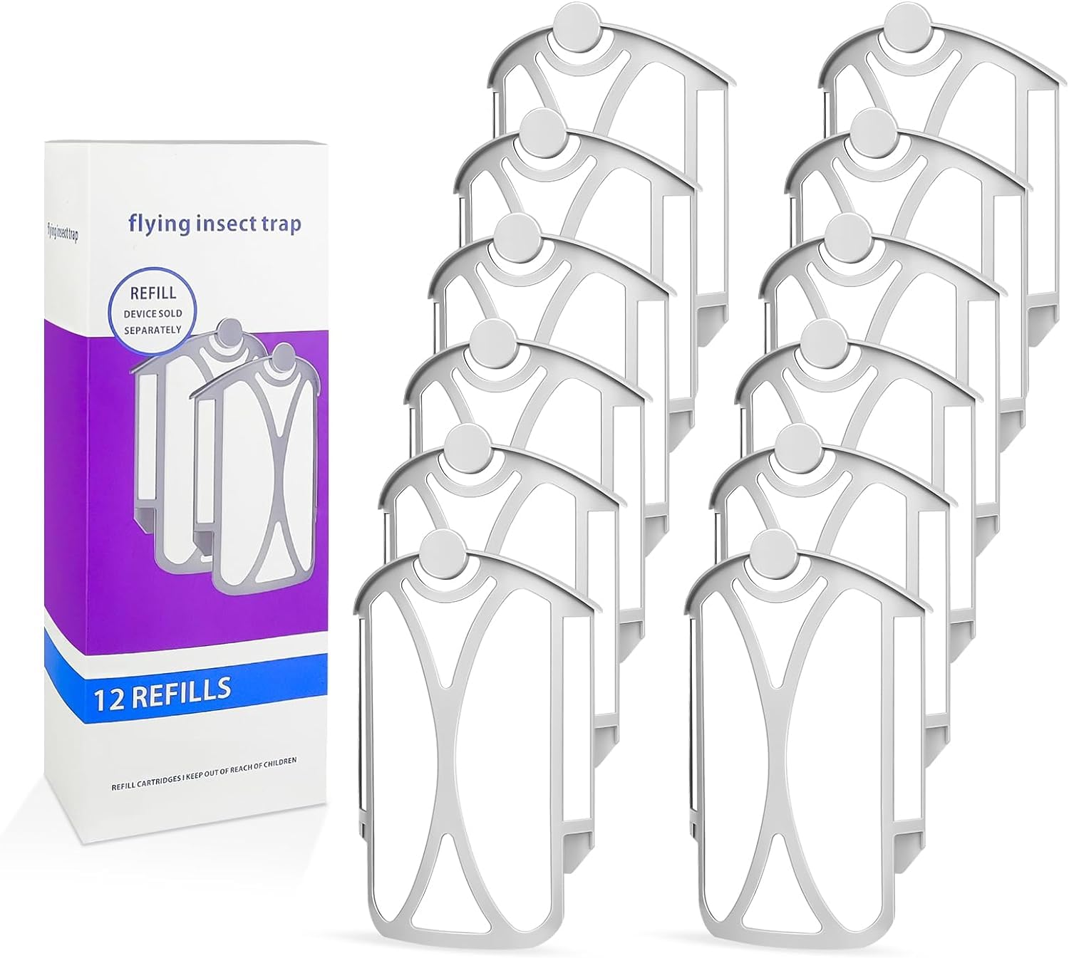 BOUIRNDY 12 Pack Refill Cartridge Kit Replacement Compatible with ZEVOM364 and Max - 100% Fit (12 Pack)