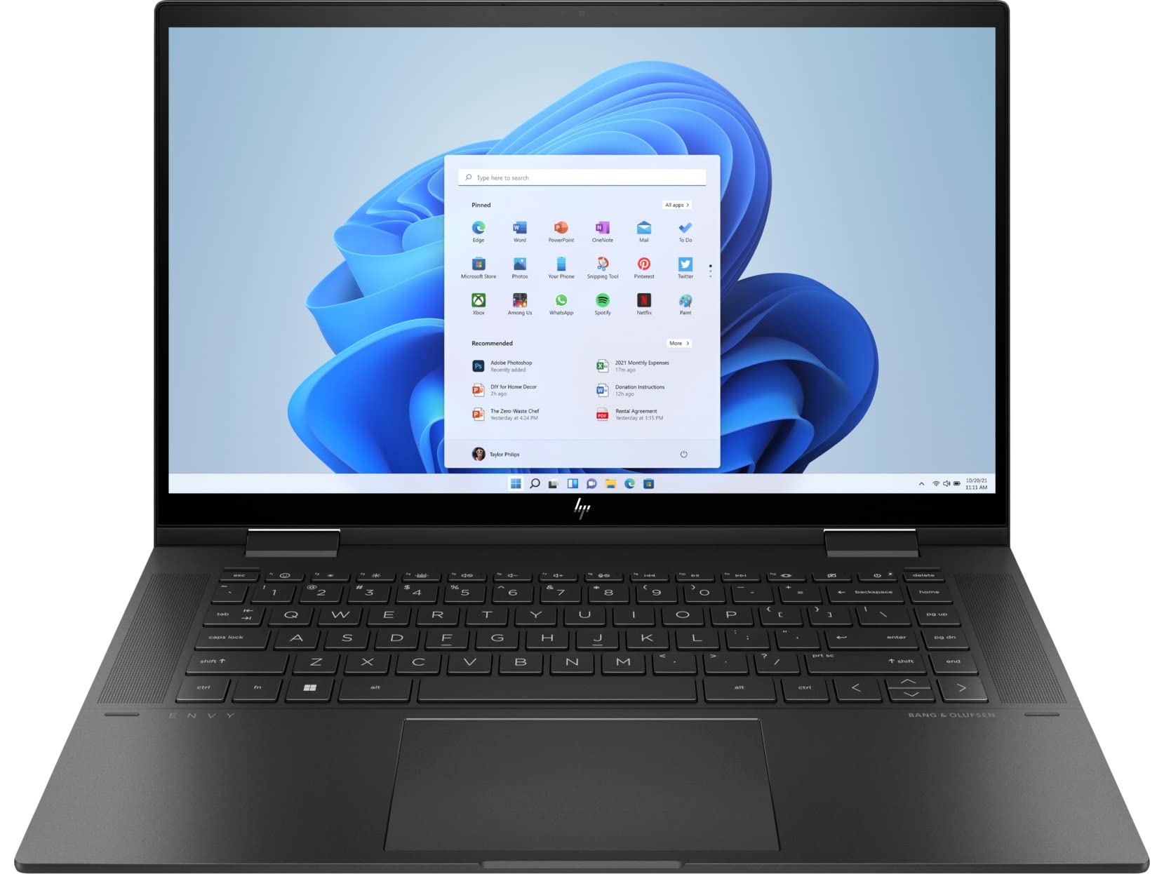 CUK Envy x360 15t Touchscreen Notebook (12-Core Intel Core i7-1260P, 32GB RAM, 2TB NVMe SSD, 15.6" FHD IPS Touch, Backlit Keyboard, Windows 11) 2-in-1 Laptop Computer (Made_by_HP) - Spectre Chassis