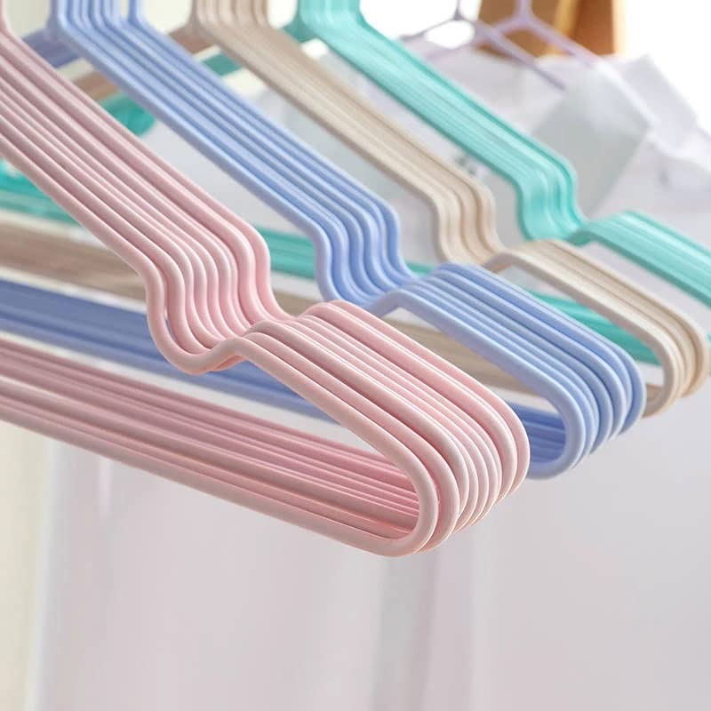 N/A Clothes Hanger Household Non-Slip Metal Drying Rack for Adult Suit Plus Length Clothing Hanger (Color : A, Size : 40 * 20cm)