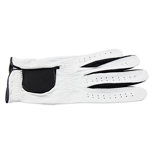 Birsppy AWEHIRU CABRETTA Leather Men Golf Gloves Compression FIT Design Extra Grip Breathable Ultralight (Small)