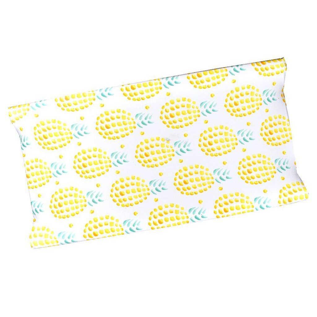 Changing Pad Covers-Knit Change Pad Covers for Girls and Boys, Pineapple, as described
