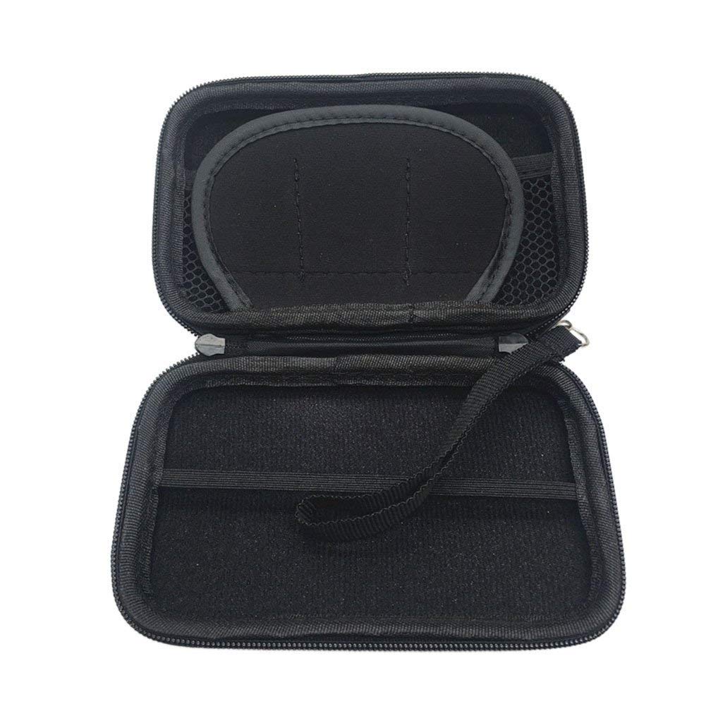 Protective Case Hard Case Carry Cover Bag Pouch Hard Storage Bag with Wrist Strap for Nintendo Gameboy Advance GBA Gameboy Color GBC Black