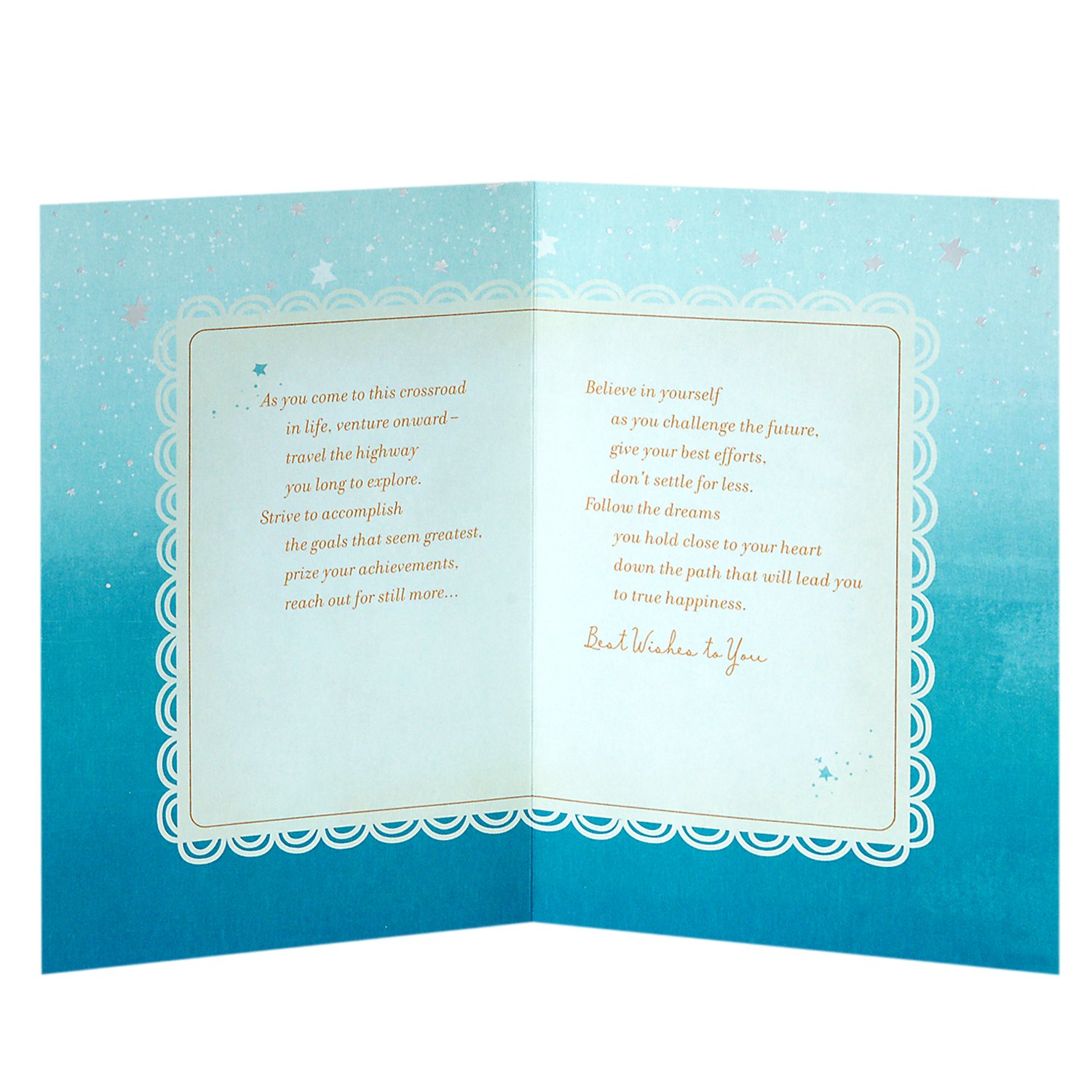 Hallmark Graduation Card (Path to True Happiness)