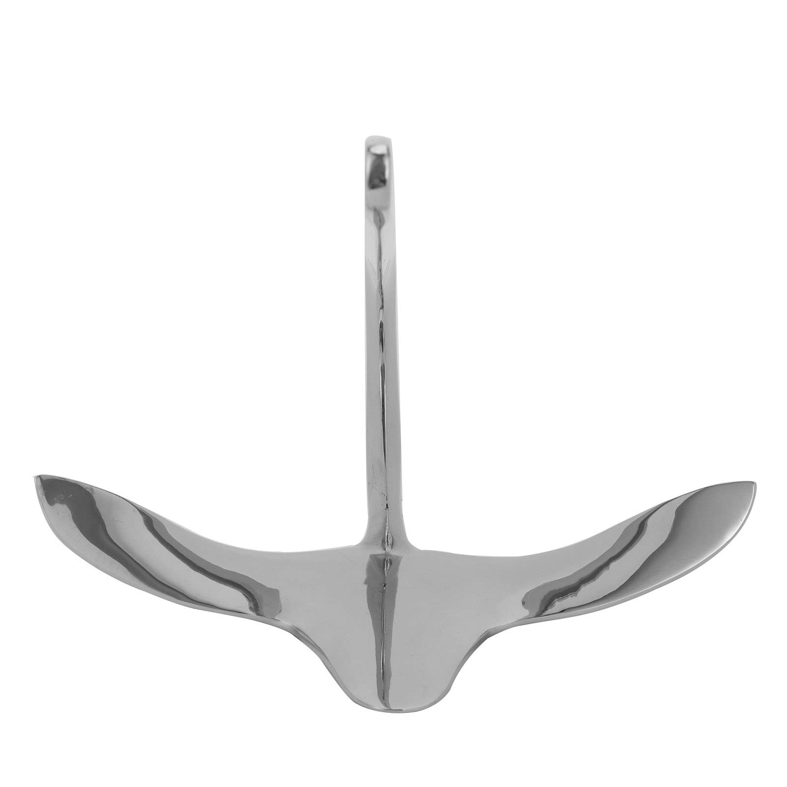 Claw Anchor Qiilu 4.4 lbs 2 kg 316 Stainless Steel Claw Boat Anchor Boats from 15β22 ft Marine Accessories