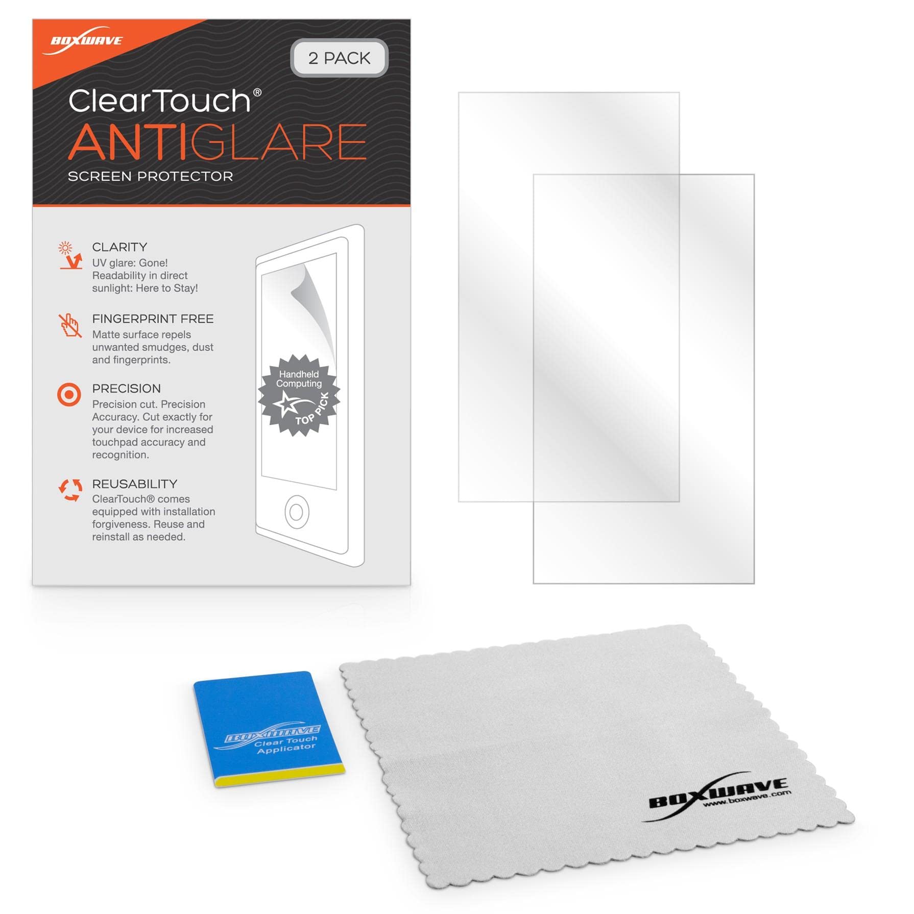 BoxWave Screen Protector Compatible With Boogie Board Blackboard Letter (8.5x11) - ClearTouch Anti-Glare (2-Pack), Anti-Fingerprint Matte Film Skin for Boogie Board Blackboard Letter (8.5x11)