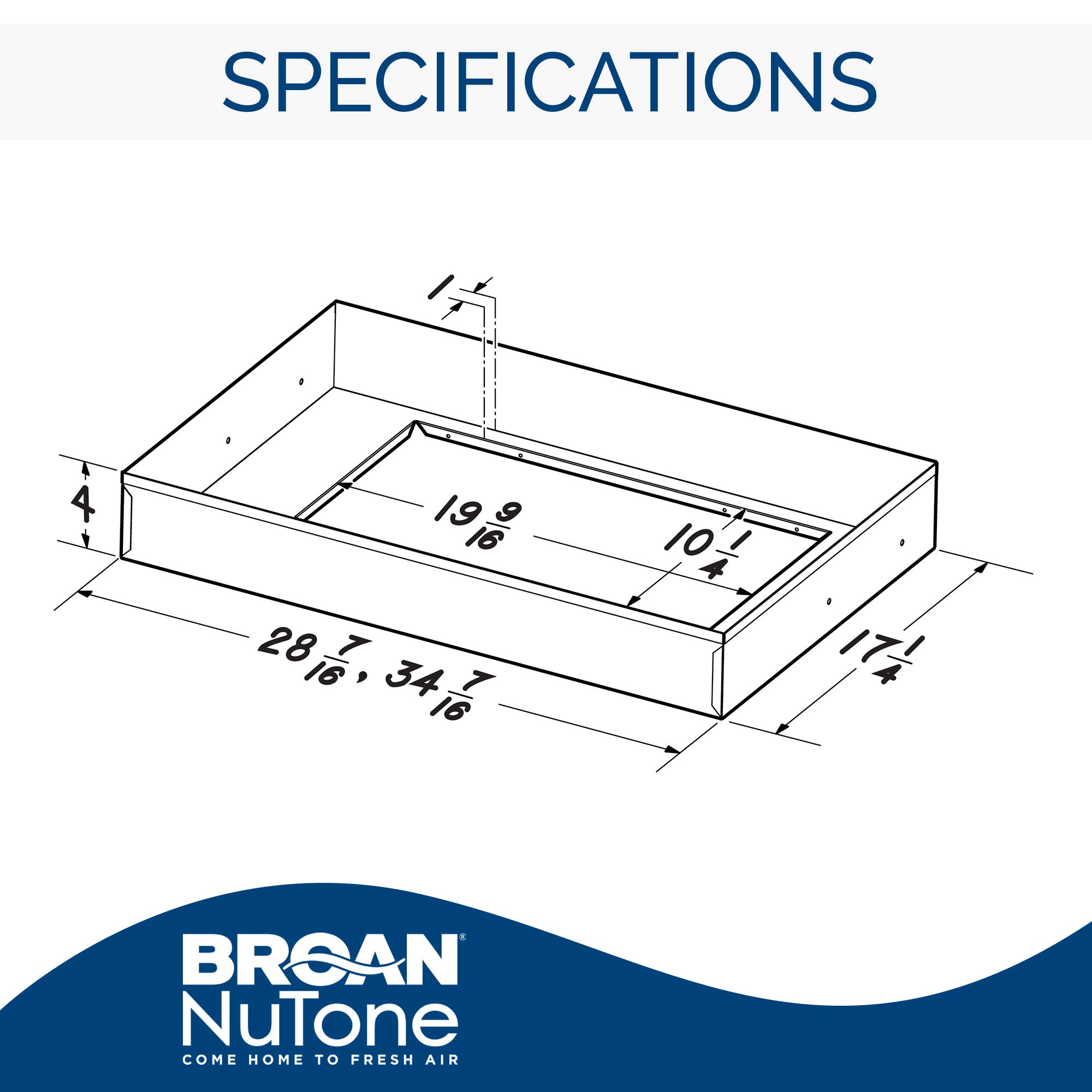 Broan-NuTone LB30 Range Hood, 30-Inch, Silver