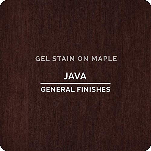 General Finishes Oil Base Gel Stain, 1 Pint, Java