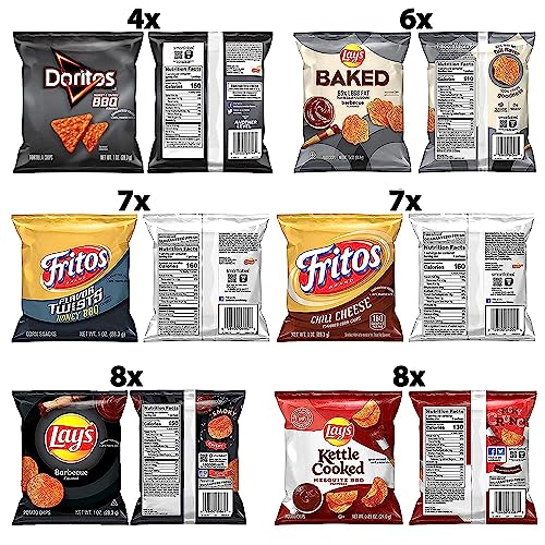 Frito-Lay Backyard BBQ Mix Variety Pack, 40 Pack