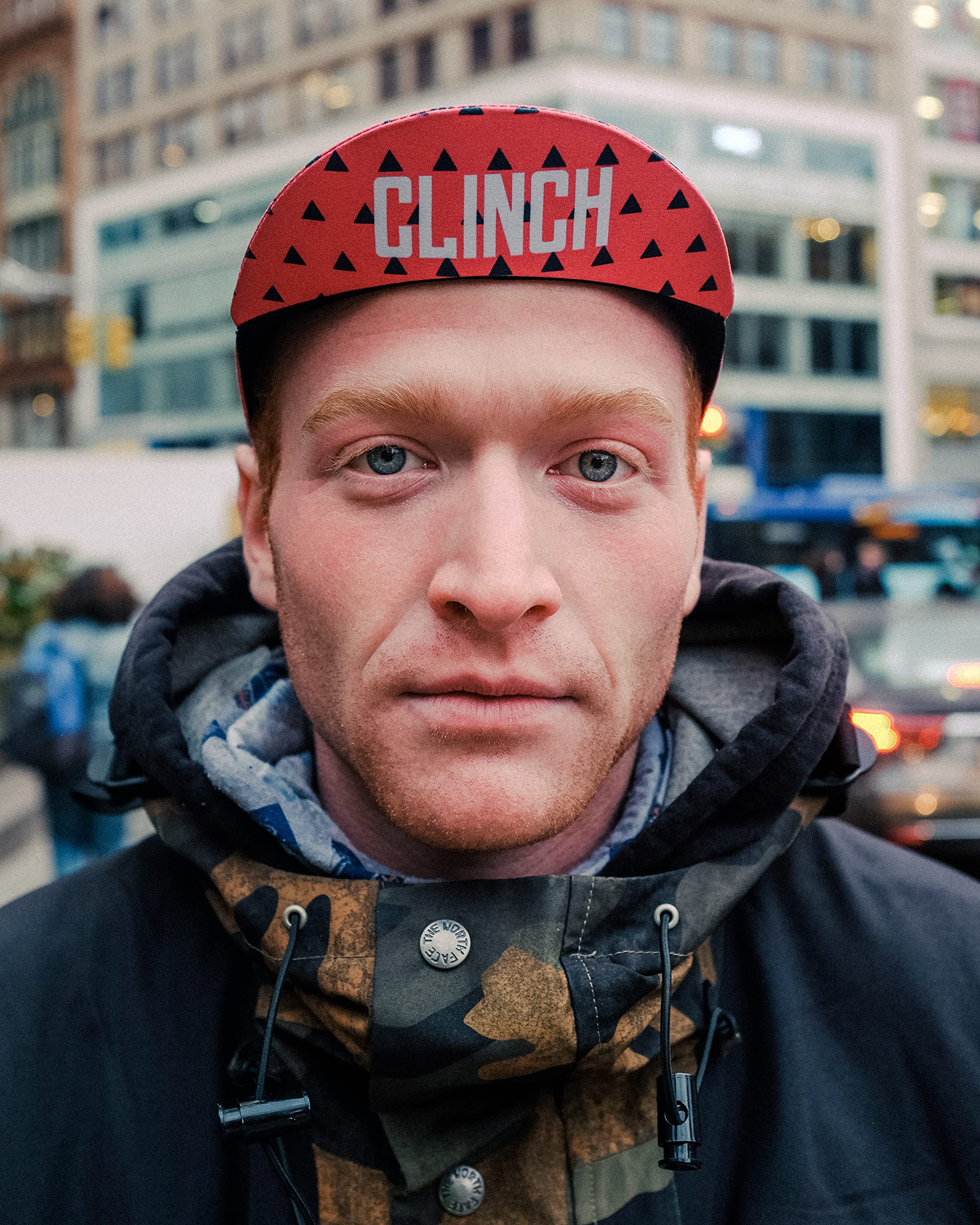 CLINCH INDUSTRIA - Cycling Caps, Kirei Design/with Quick-Drying Fibers, Material with Sports Technology and Uv Filter/Flexible PVC Visor, Nylon Threads, Anti-allergenic Elastic