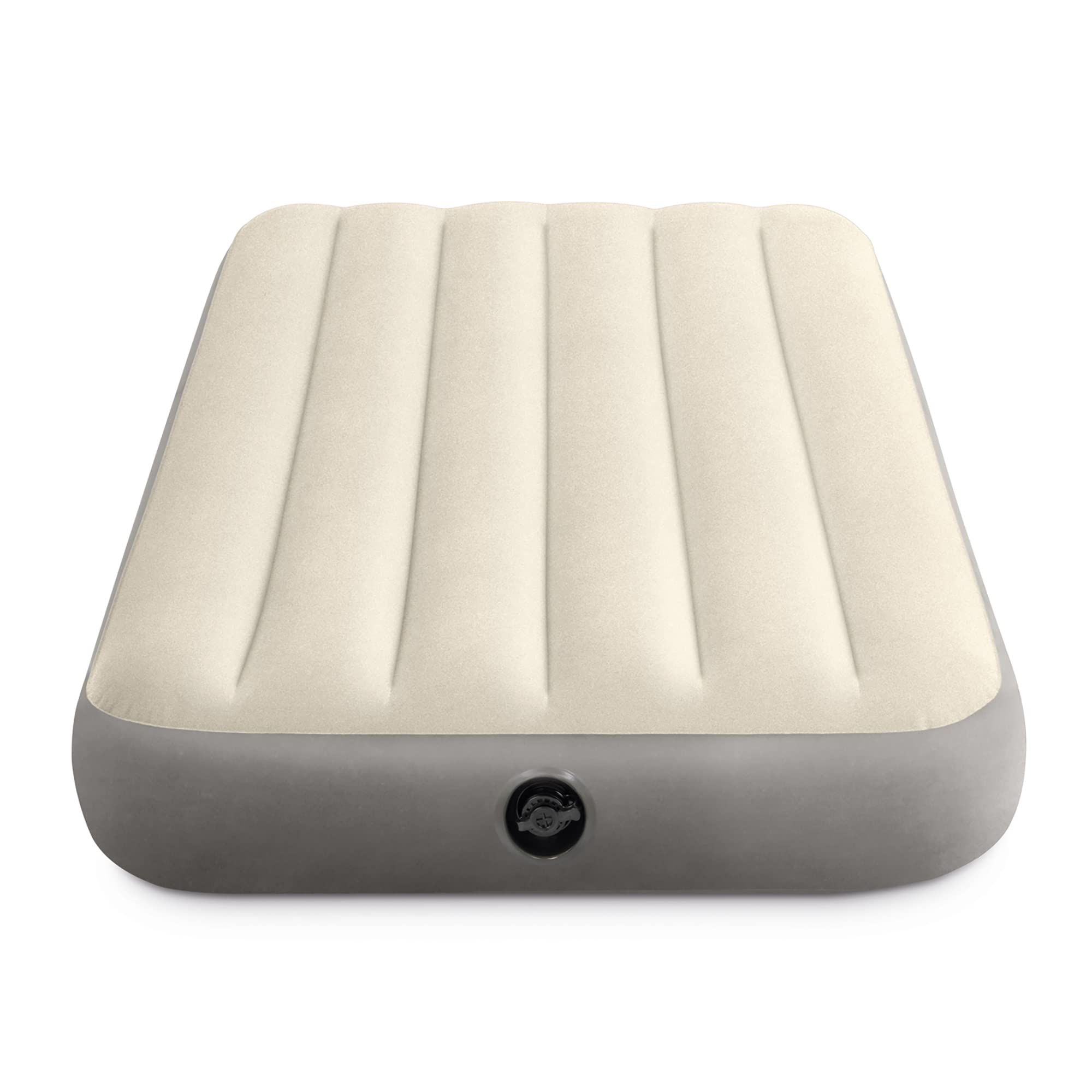 Intex 64101E Dura-Beam Standard Single-High Air Mattress: Fiber-Tech β Twin Size β 10in Bed Height β 300lb Weight Capacity β Pump Sold Separately