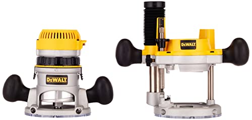 DEWALT Router, Fixed/Plunge Base Combo Kit, 11-Amp, 1-3/4 HP, (DW616PK)
