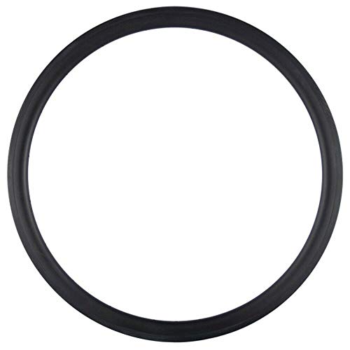 Carbon Bike Rims 700C Clincher 23mm Width 38/50/60/88mm Depth Rim Set for Road Bicycle Black (60mm)