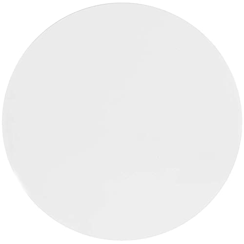 Modway Track 24" Contemporary Modern Round Bar Table in White