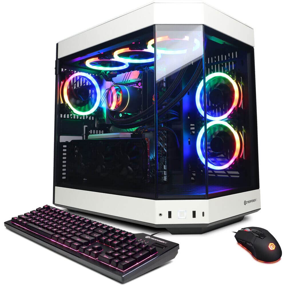 CyberpowerPC Gamer Supreme Liquid Cooled Gaming Desktop Computer, AMD Ryzen 9 7950X 4.5GHz, 32GB RAM, 2TB SSD, AMD Radeon RX 7900 XTX 24GB, Windows 11 Home