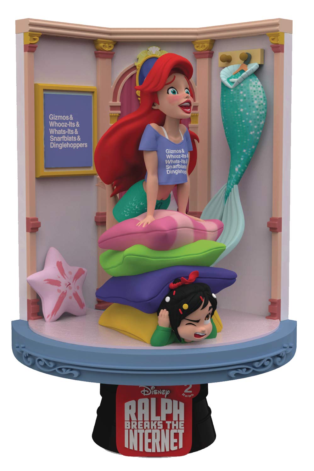 Px Exclusiv Wreck-It Ralph 2: Ariel Ds-023 D-Stage Series Statue 6 inches