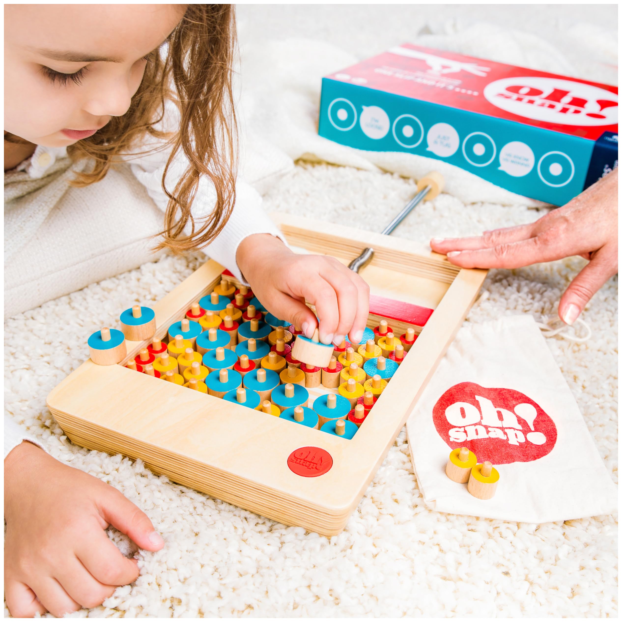 Marbles Oh Snap! β Family Board Game, Multicolor (6044864)