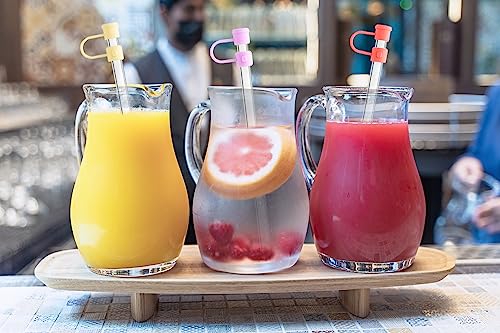 GLBEAR 8Pcs Silicone Straw Tips Cover Compatible with Stanley 30&40 Oz Tumbler, 10mm/0.4in Cloud Shape Straw Covers Cap,Straw Protectors, Straw Tip Covers for Stanley Cups Accessories