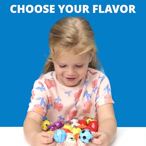 Gummy Candy - Jelly Filled Gummies - Fun Basketball Gummy Candies Filled with Fruit Jam - Assorted Flavors - 10 pcs Individually Wrapped Chewy Candy