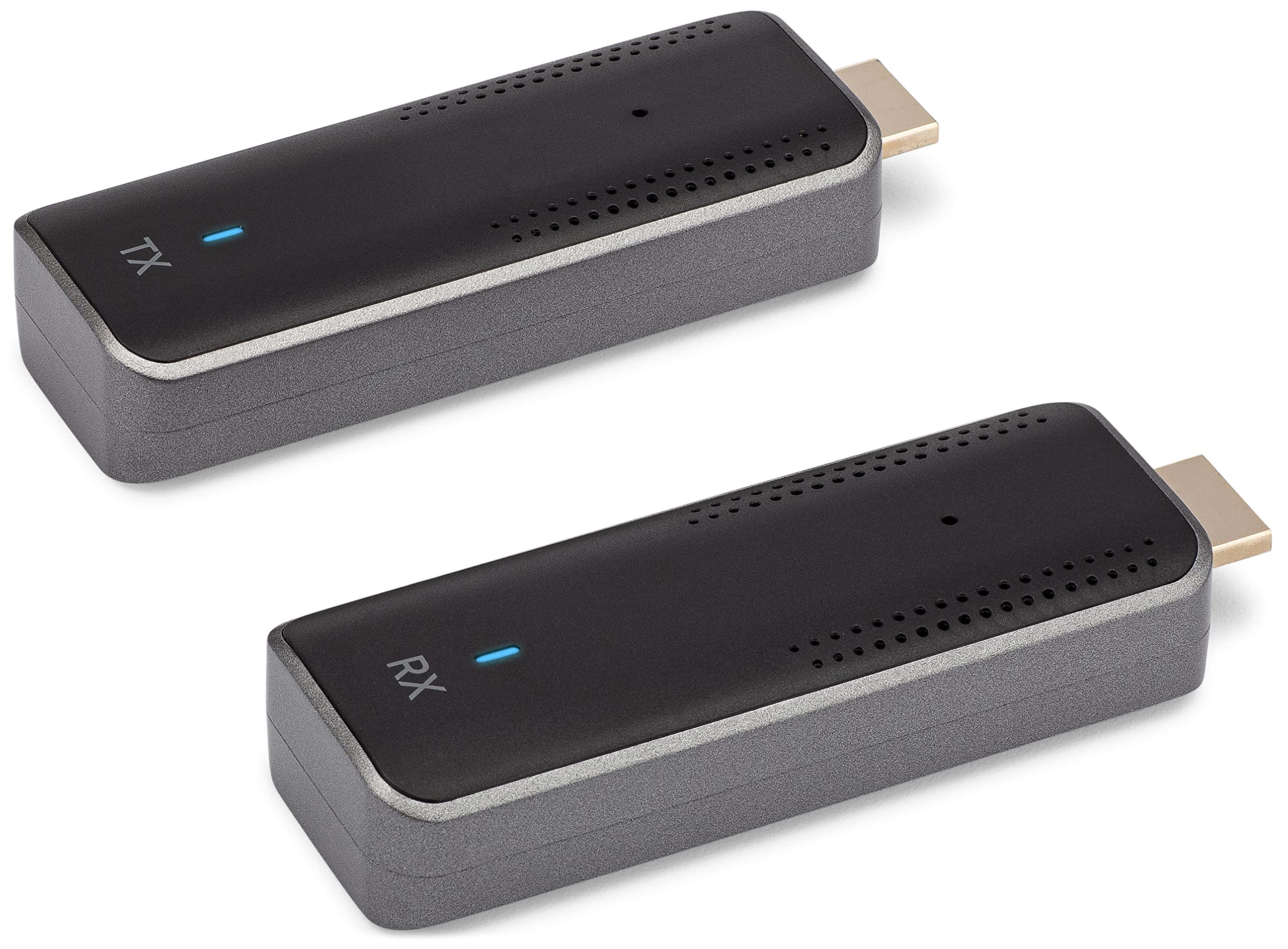 ClearClick Mini Wireless HDMI Transmitter & Receiver Kit - Transmit HDMI Video Up to 1080P - Transmit from HDMI, Phone, or Tablet - Up to 150' Range