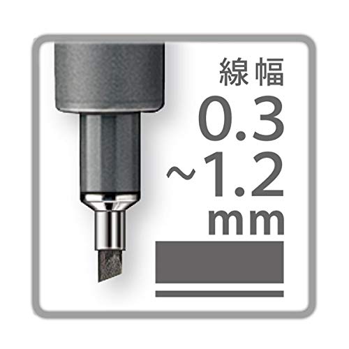 Staedtler 308 °C2/Pigment Liner Black Chisel Tip 0.3–2.00 mm