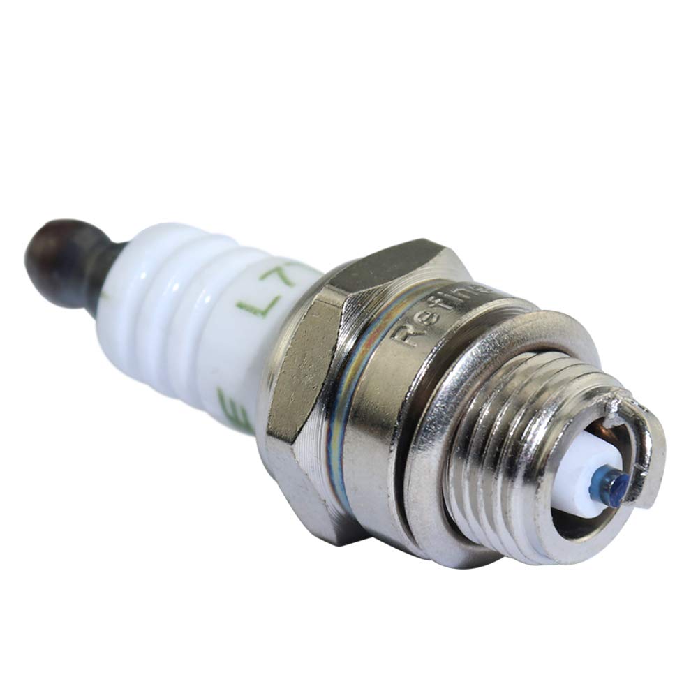 Boeray 4pcs Spark Plug NGK BPMR7A L7T for Husqvarna 33CC 43CC 47CC 49CC 52CC 2 Stroke Small Engine Lawn Mower Chainsaw Trimmer Blower