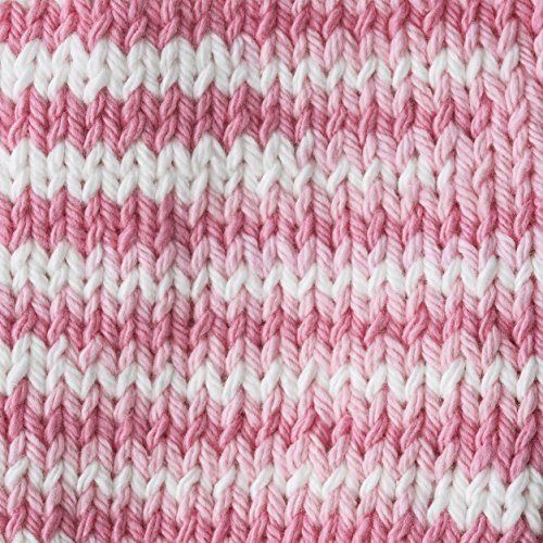 Lily Sugar 'N Cream The Original Ombre Yarn, 4-ply worsted, Strawberry, 2 Ounces/95 Yards (Pack of 1)