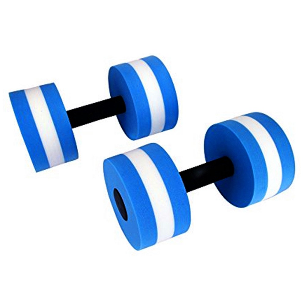 BigBoss Sports Aquatic Exercise Dumbbells Aqua Fitness Barbells Exercise Hand Bars - Set of 2 - for Water Aerobicsā¦