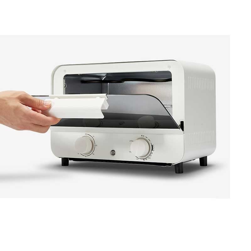 FZZDP Double Layer Home Mini Electric Oven Roast Chicken Cake Baking Cooker pizza oven vertical toaster portable pizza oven
