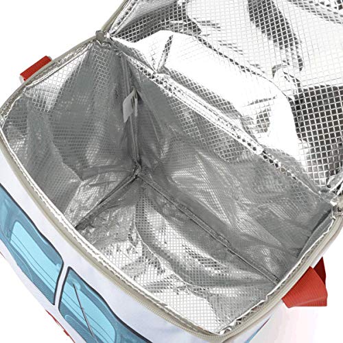 Board Masters Volkswagen Large Soft Sided Cooler Bag - Collapsible Insulated Picnic Lunch Bag with Adjustable Strap (30 Liter) - VW Bus Accessories