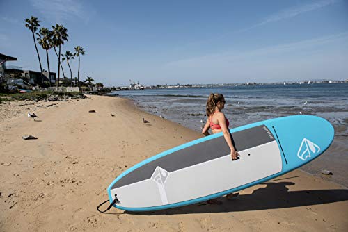 Boardworks Riptide All-Water Stand-Up Paddleboard (SUP) β 10β6", Blue/White/Grey