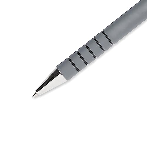 Paper Mate FlexGrip Ultra Retractable Ballpoint Pens, Medium Point, Black, Box of 12