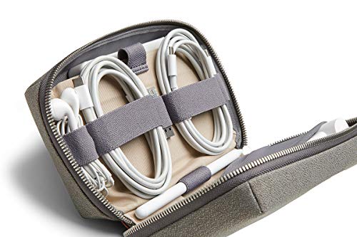 Bellroy Tech Kit (Tech Accessories Organizer, Zipper Pouch) - Limestone