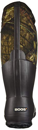 BOGS womens Classic Tall Camouflage Waterproof Insulated Rubber Neoprene Snow Rain Boot, Mossy Oak Print, 7 US