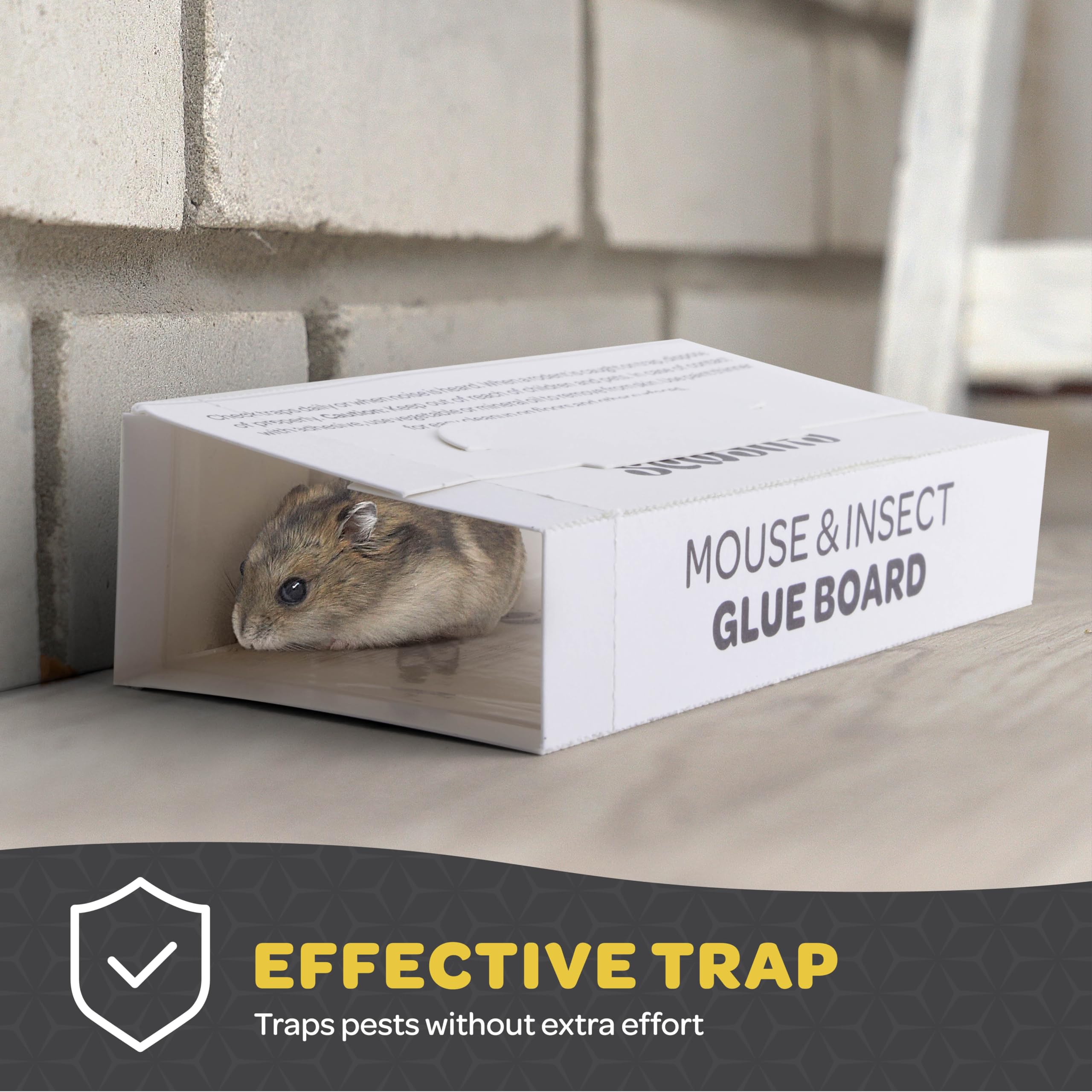 Glue Traps [30 Pack] Pre-Baited Mouse Traps - Ultra-Adhesive Glue Boards for Rodents/Mice, Rats/Snakes/Lizards/Insects - Safe Non-Toxic Sticky Mouse Traps Indoors for Home Office, Garage.