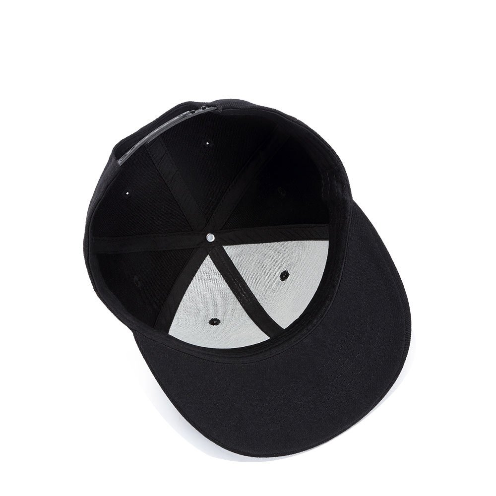 CLOTIME Snapback Hat for Men Women -Hip-hop Adjustable Baseball Cap Flat Bill Visor Trucker Cap Unisex (Black White X)