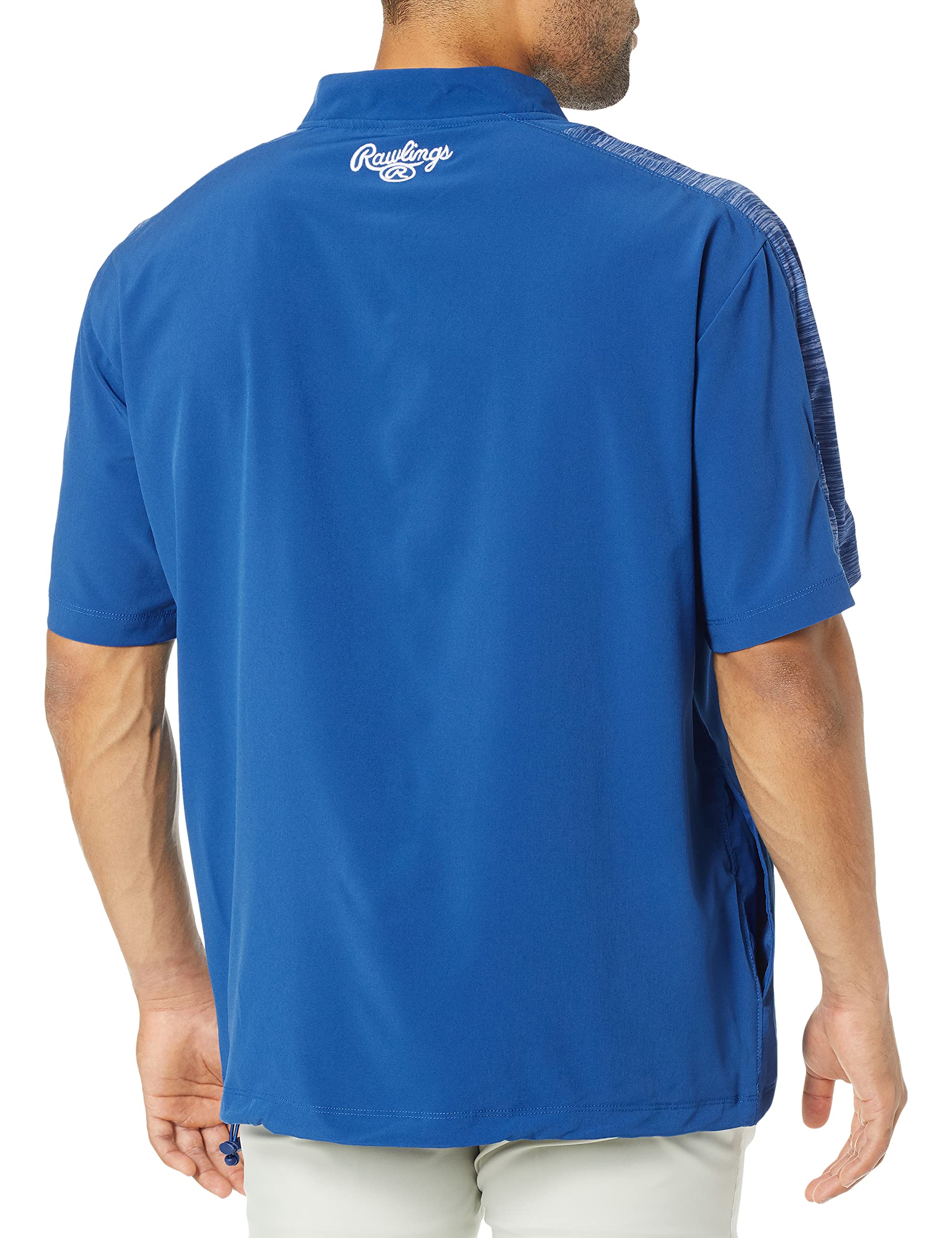 Rawlings Batting Practice Players Coaches Team Cage Jacket, Royal, XX-Large