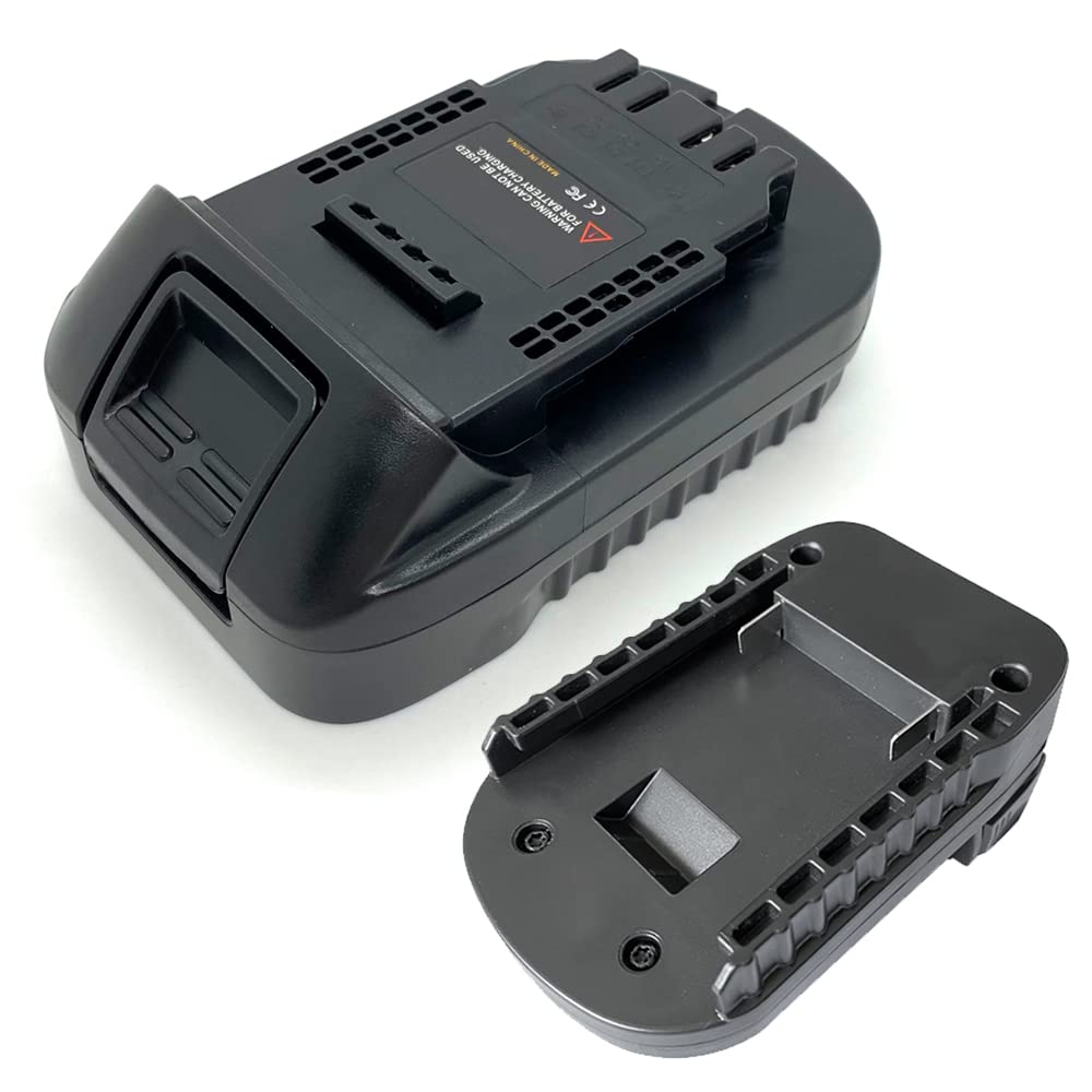 Replacement for Dewalt 20V Lithium Battery Adapter for Bosch to Dewalt 20V MAX XR Cordless Tool, Convert Bosch 18V Lithium Battery BAT609 BAT612 to DeWalt 18V/ 20V Lithium Ion Battery DCB200 DCB204