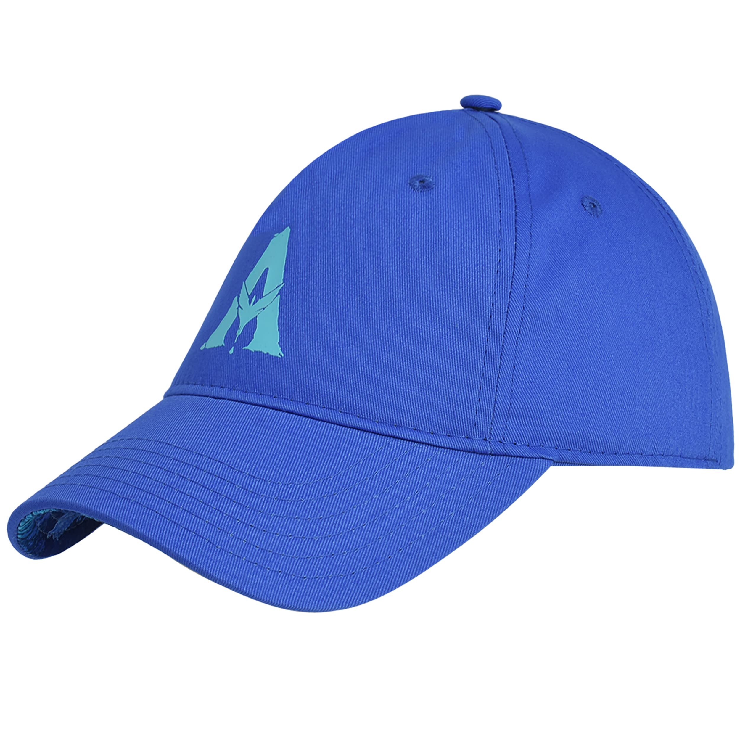Concept One Disney Avatar: The Way of Water Dad Hat, Cotton Adjustable Baseball Cap with Curved Brim, Blue, One Size